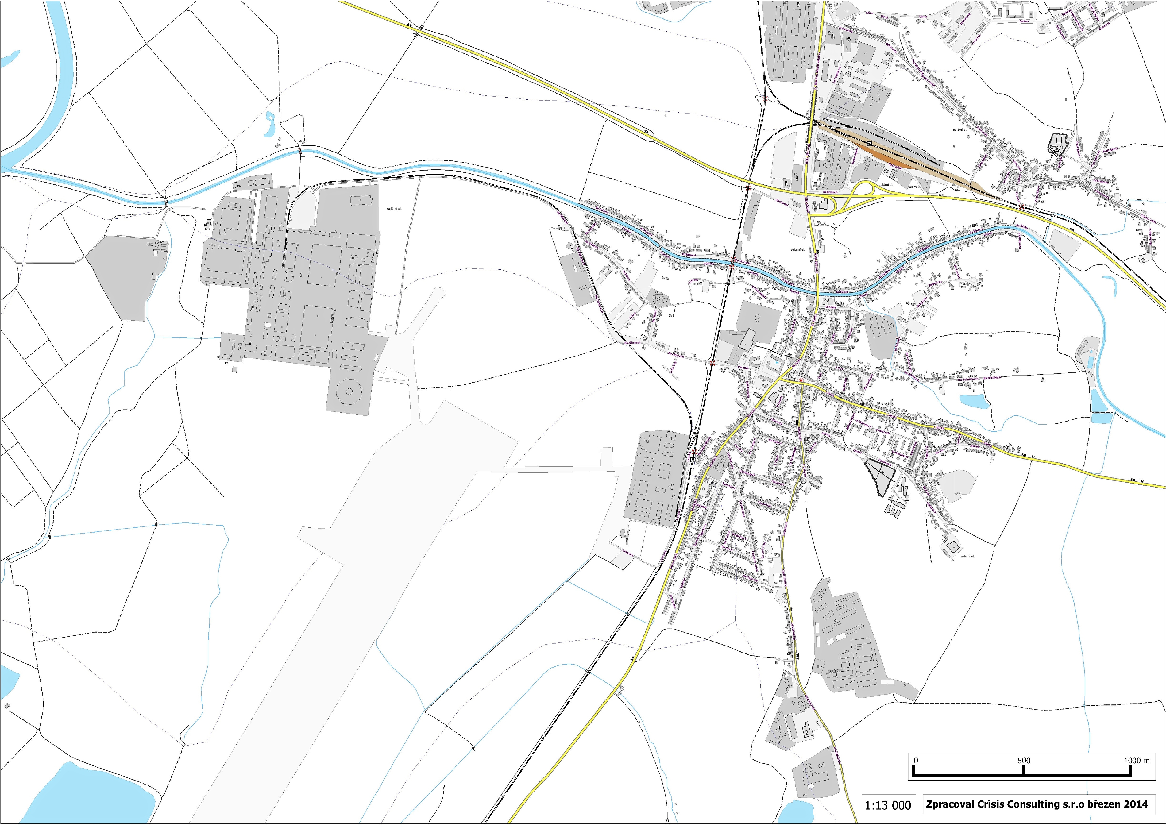 D.3. Pracovní mapa PK Kunovice